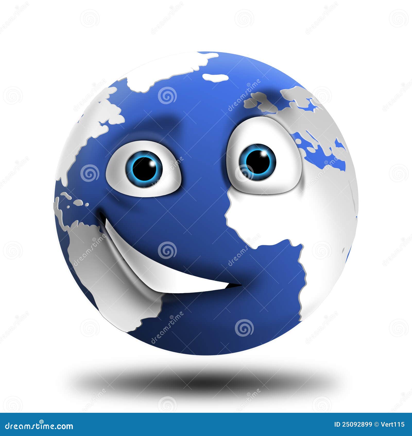 Amusing planet stock illustration. Illustration of happy - 25092899
