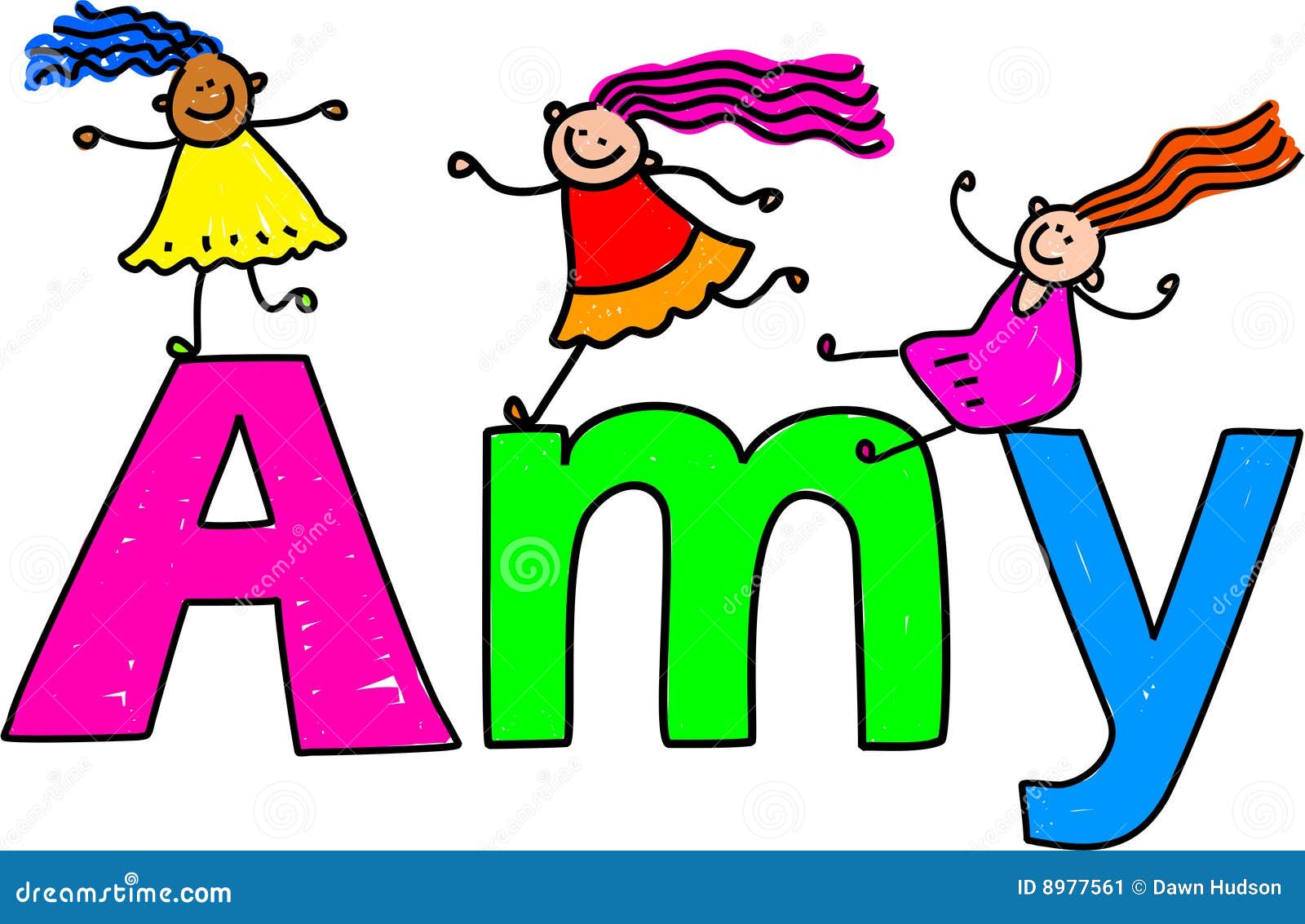 Amy stock illustration. Illustration of name, text, group - 8977561