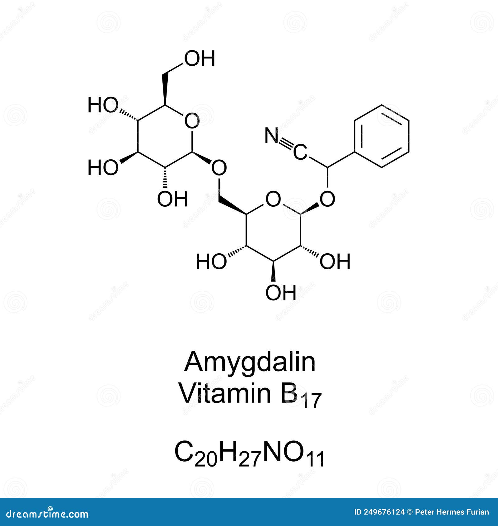 Amygdalin Stock Illustrations – 41 Amygdalin Stock Illustrations ...