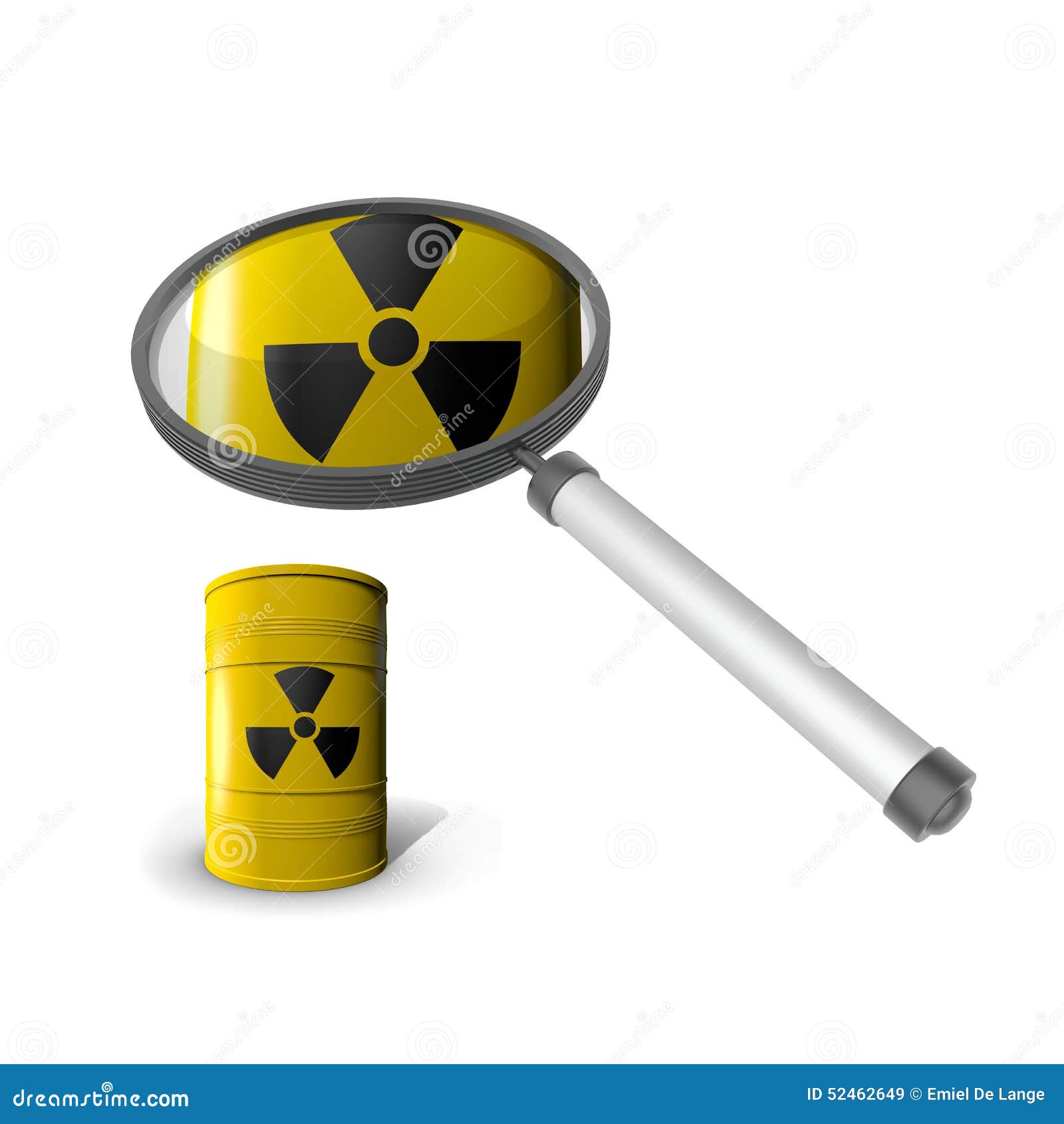 Análisis Del Material Radioactivo Stock de ilustración - Ilustración de ...