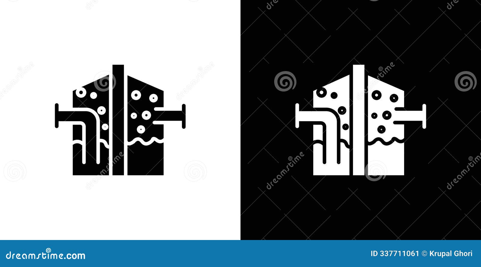Anaerobic Digestion Biomass Icon Line Art Logo Set Vector Illustration ...
