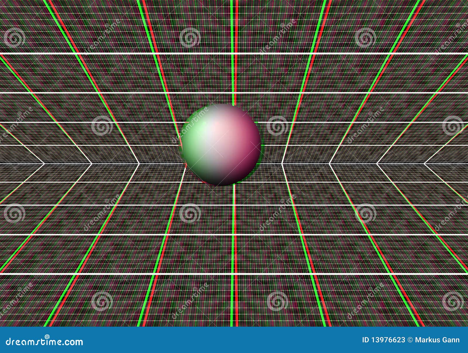 Anaglyph stock illustration. Illustration of magenta - 13976623