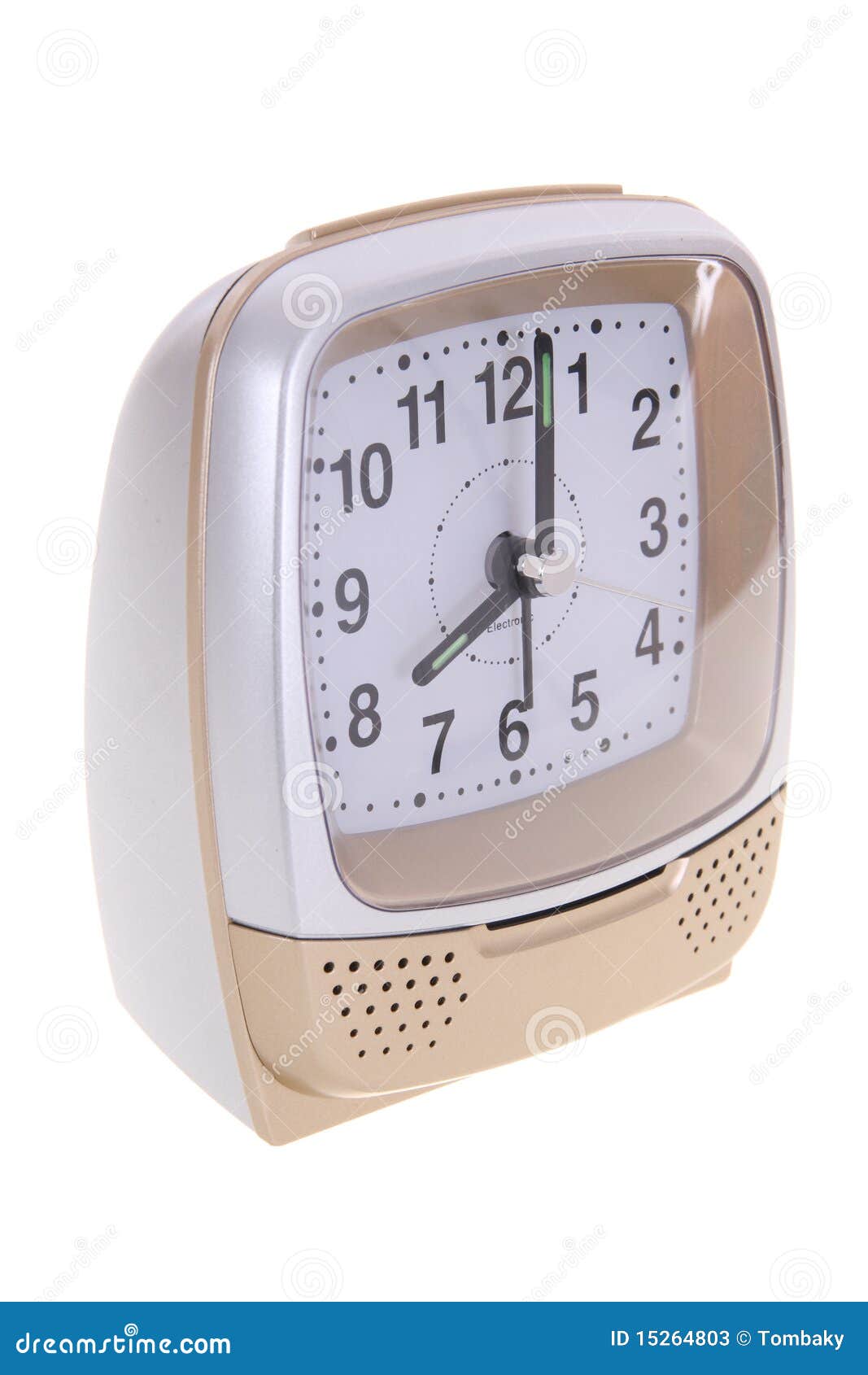 Analog Alarm Clock Stock Photo | CartoonDealer.com #16189884