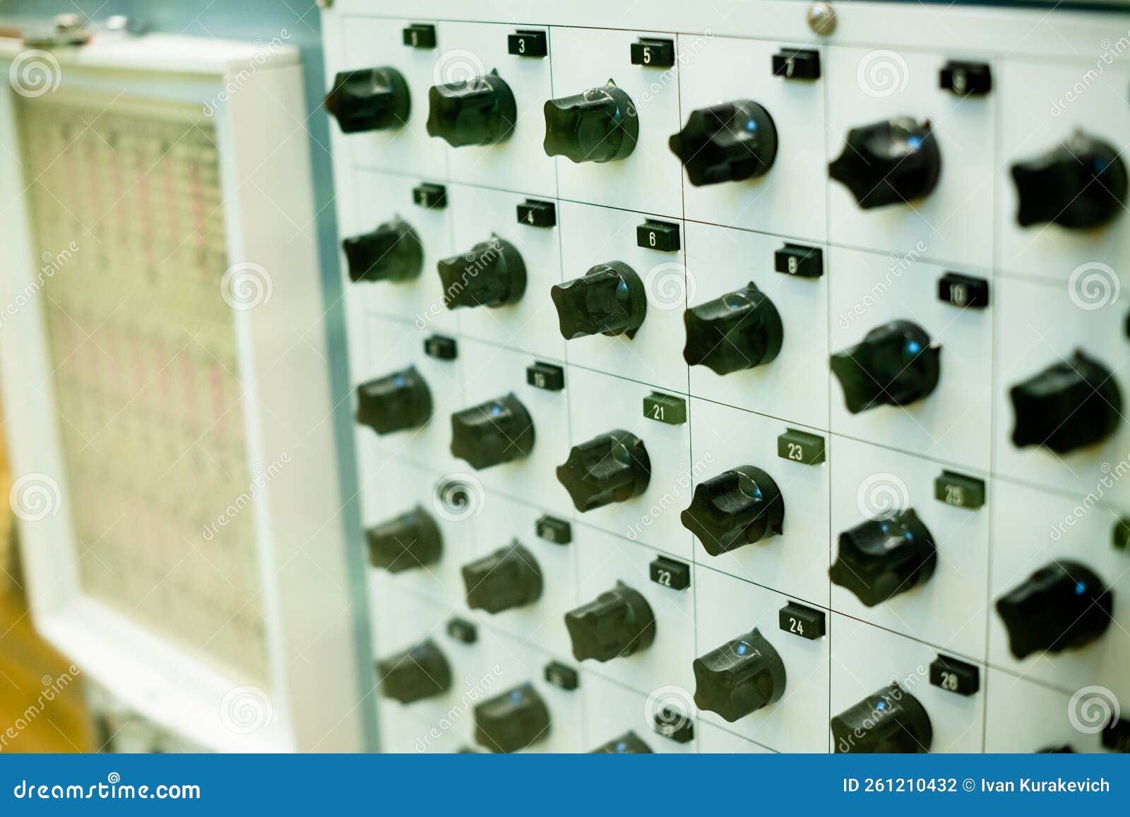 Analog Computing Machine. Retro Computer Stock Photo - Image of ...