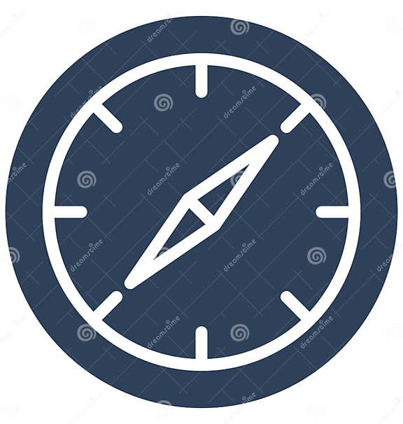 Analog Device Isolated Vector Icon that Can Easily Modify or Edit Stock ...