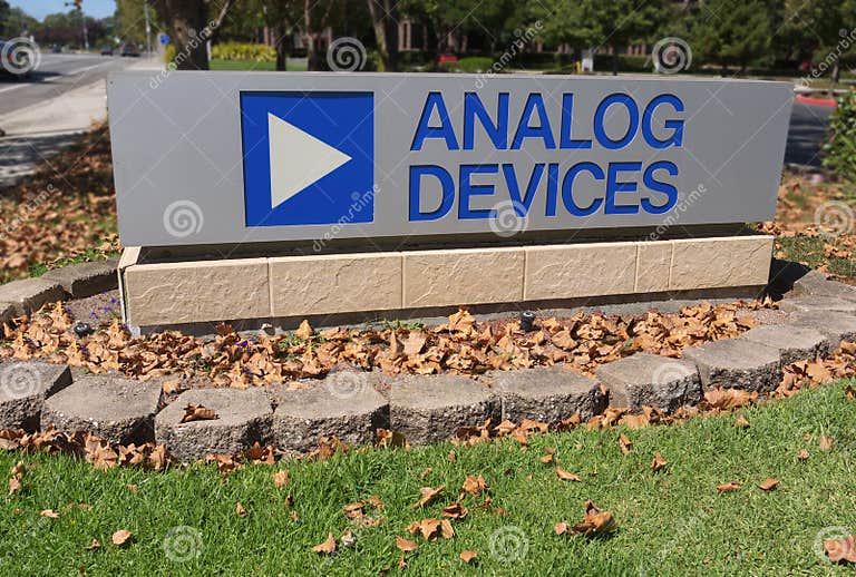 Analog Devices Logo editorial photography. Image of business - 16530127