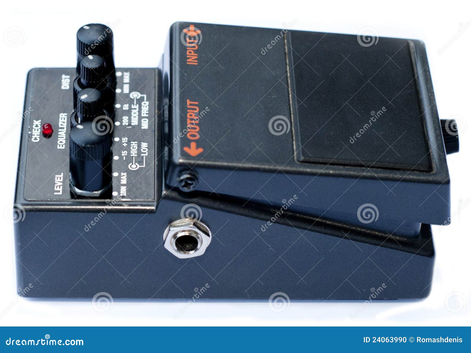 Analog guitar pedal 2 stock photo. Image of screamer - 24063990