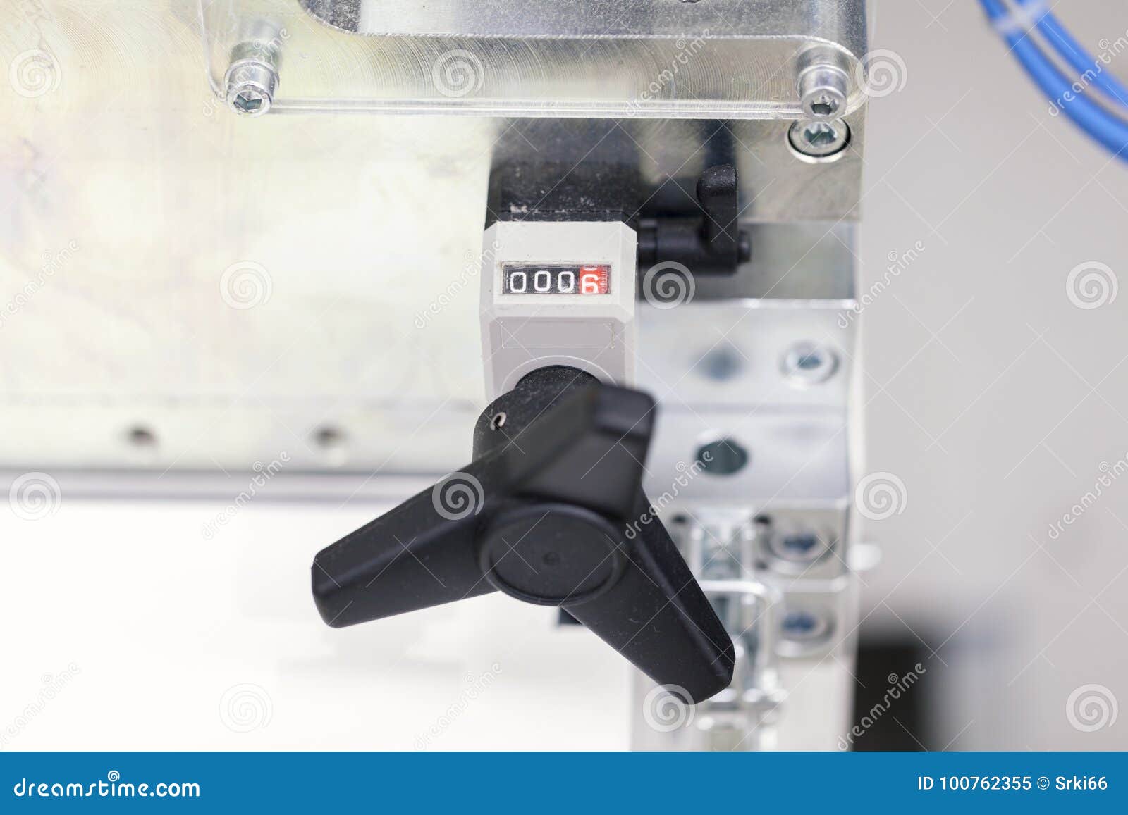 Analog Industrial Counter Close Up Stock Image - Image of utilities ...