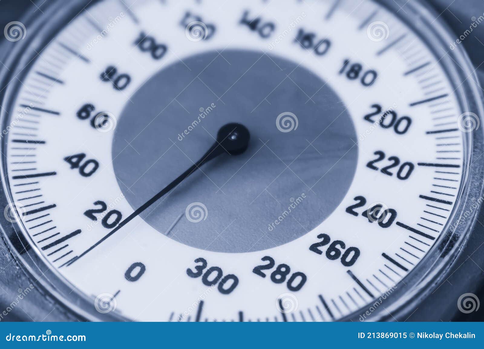 Analog Measuring Instrument with Pointer Arrow Stock Image - Image of ...