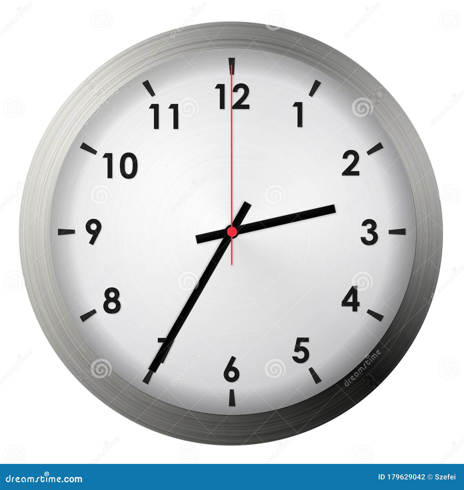 Seven Thirty Clock Stock Illustrations – 41 Seven Thirty Clock Stock ...