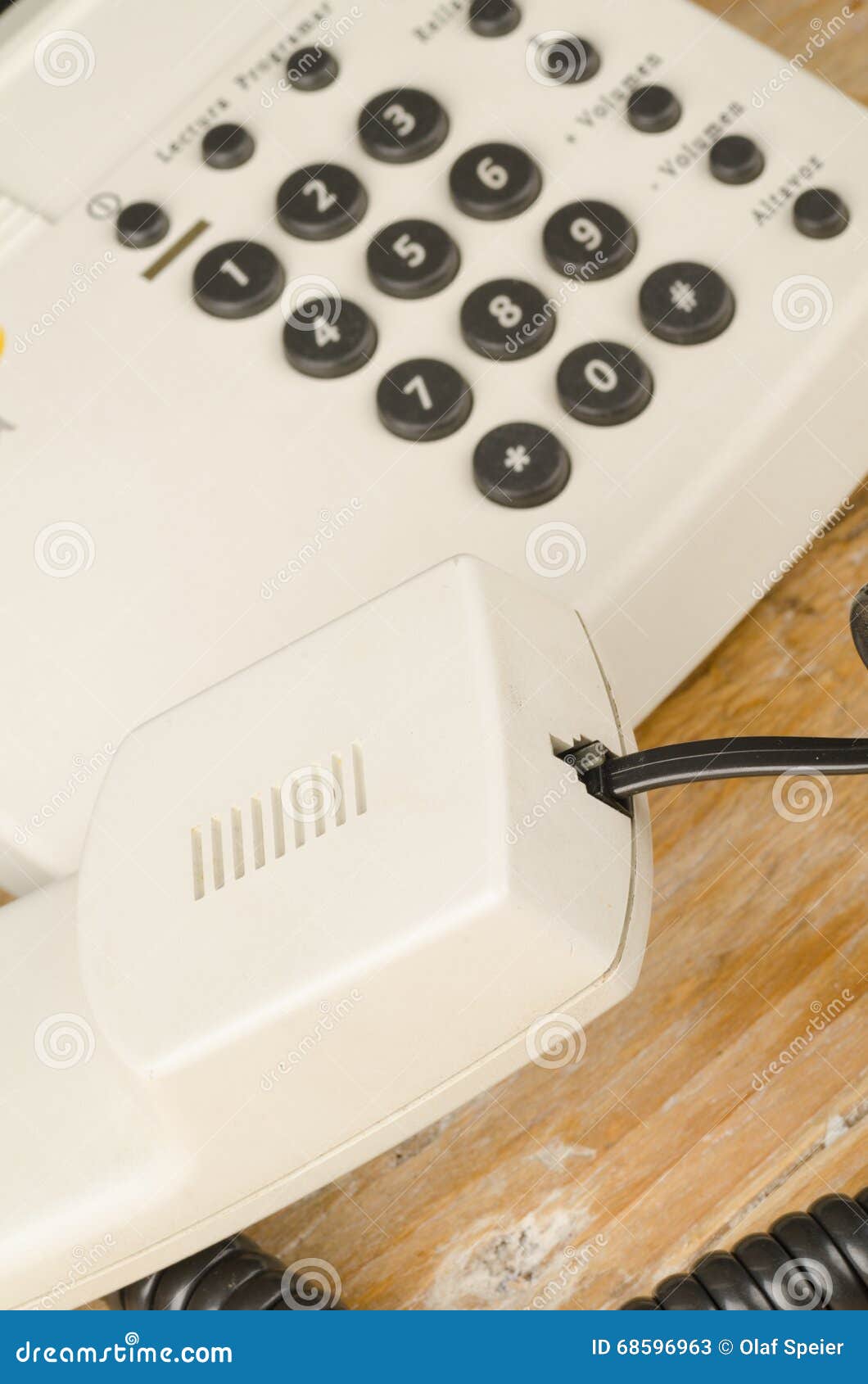 Analog phone stock image. Image of vertical, classic - 68596963