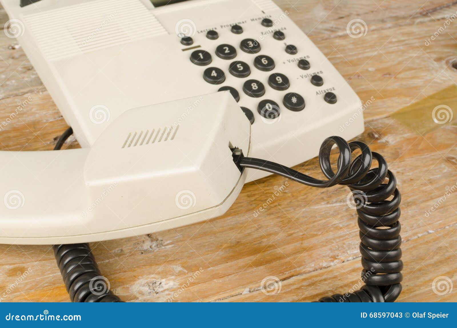 Analog phone stock image. Image of horizontal, telephone - 68597043