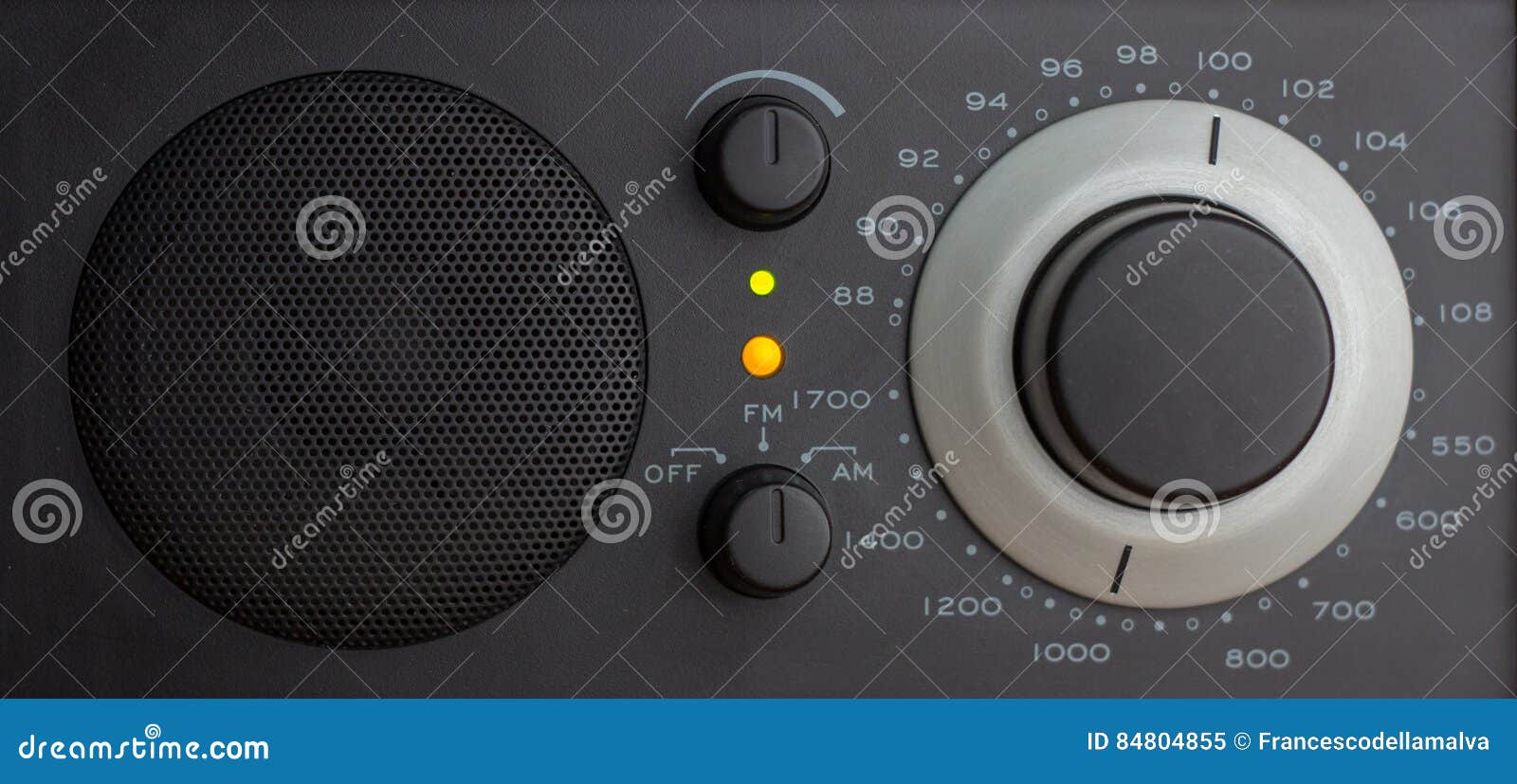 Analog Radio in FM stock image. Image of antenna, plastic - 84804855