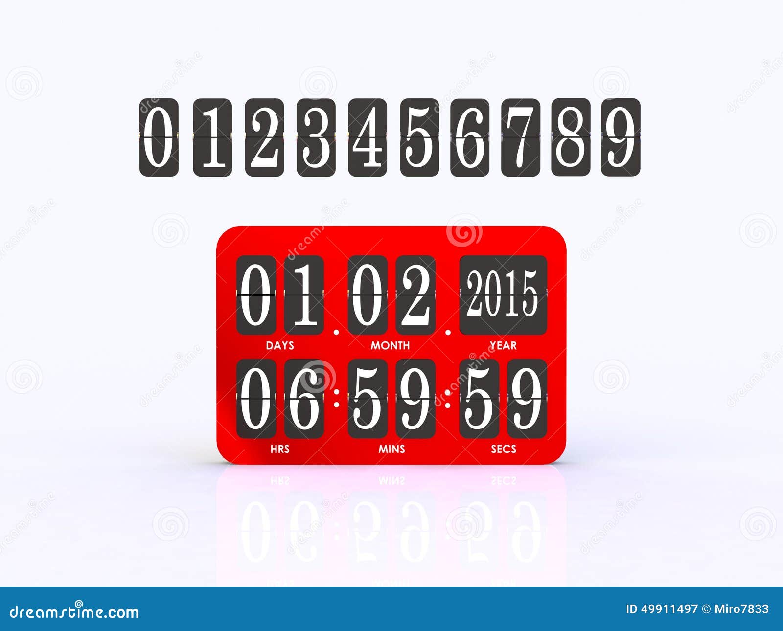 Analog Scoreboard With Runway Markup Style Vector Banner With Bagamas ...