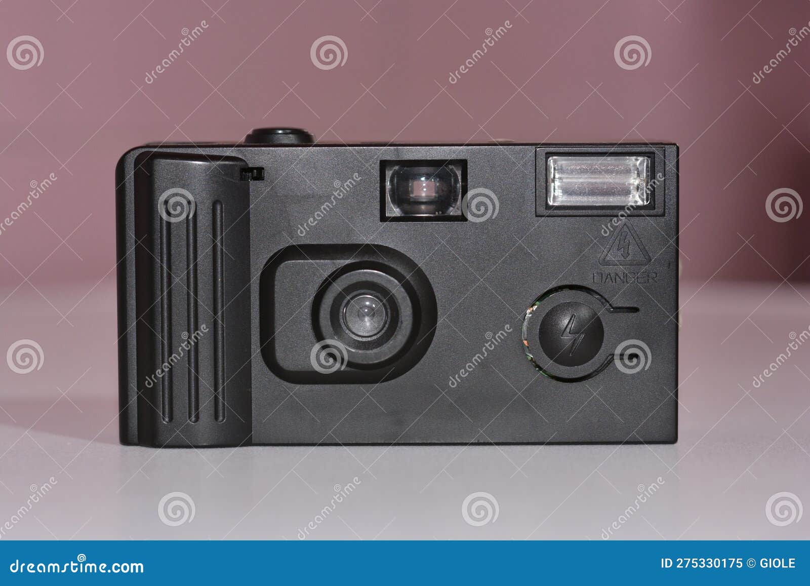 Analog Single Use Camera with Flash. Editorial Image - Image of analog ...