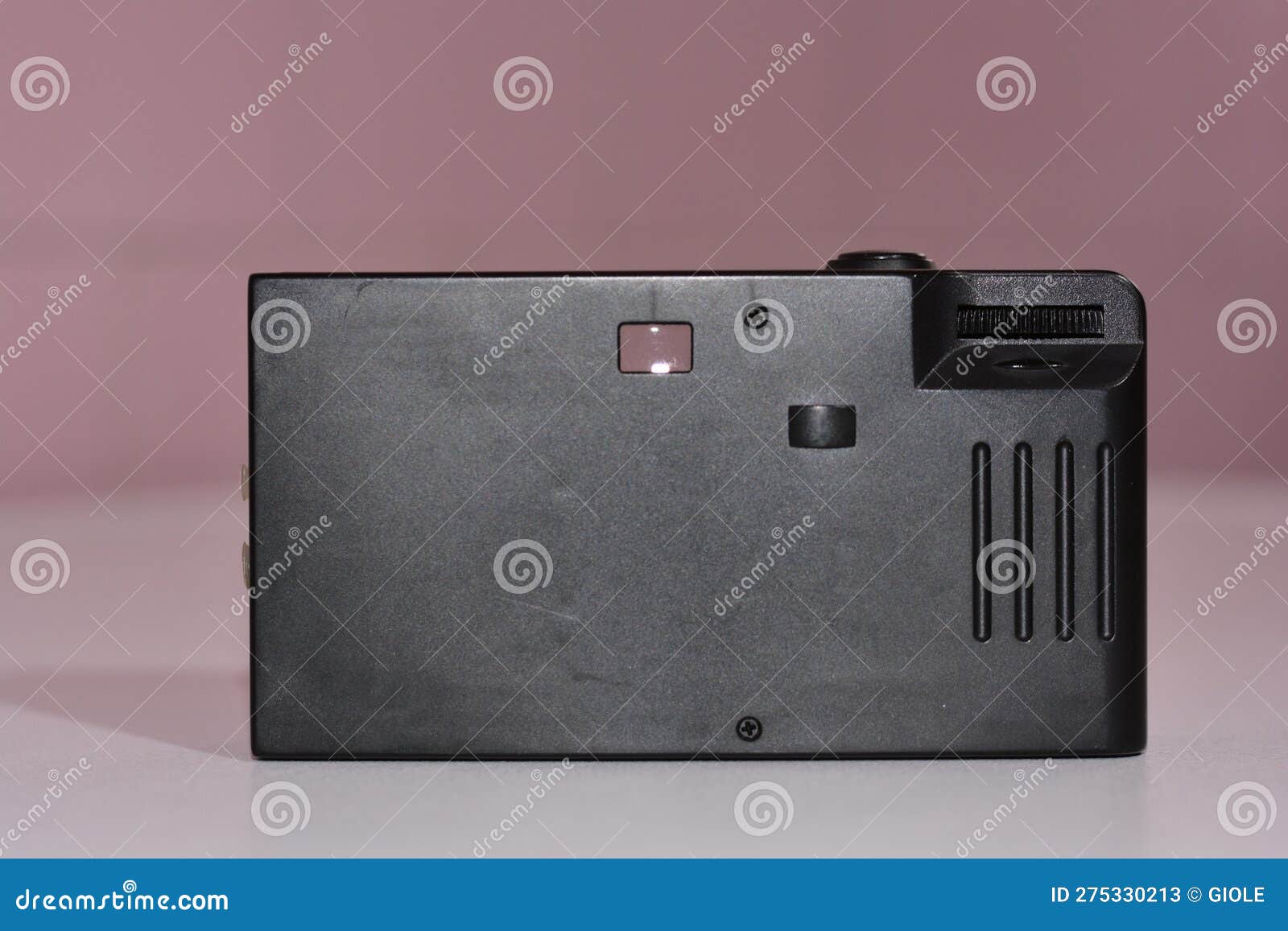 Analog Single Use Camera with Flash. Editorial Stock Photo - Image of ...