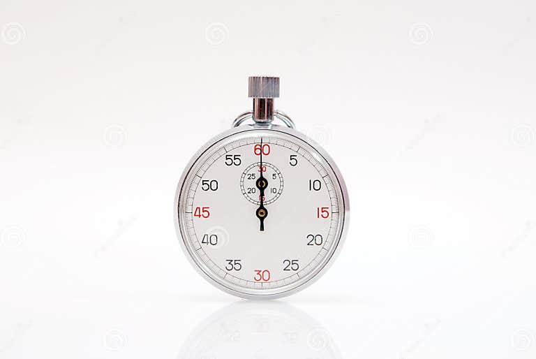 Analog stop watch stock photo. Image of beginnings, meter - 14815970