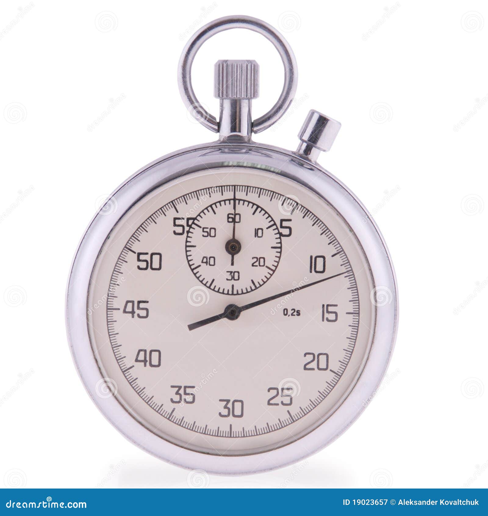 Analog stop watch stock image. Image of accuracy, clock - 19023657