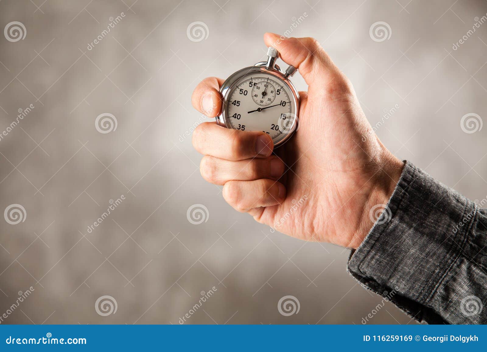 Analog Stopwatch on Black Background Stock Image - Image of measurement ...