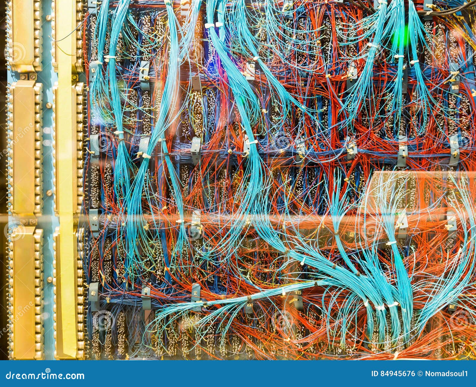 Analog telephone station stock photo. Image of channels - 84945676