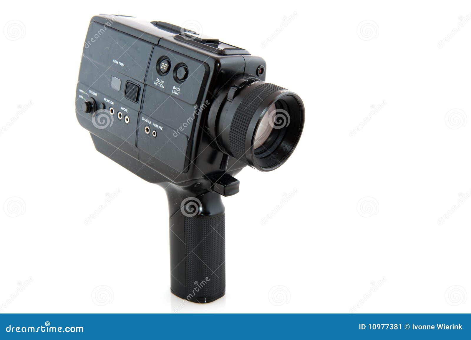 Analoge filmcamera stock afbeelding. Image of exploitant - 10977381