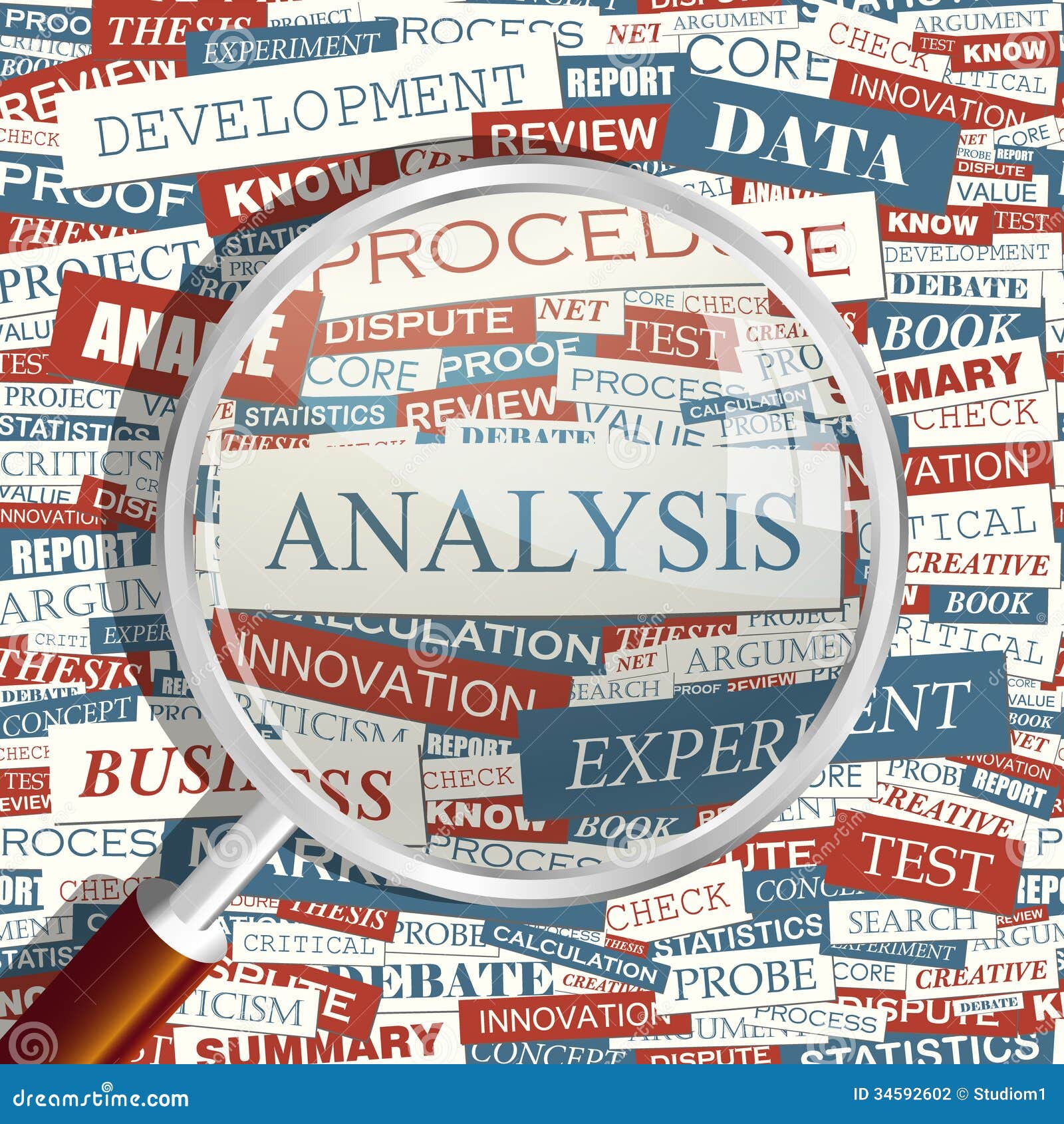 ANALYS vektor illustrationer. Illustration av innovation - 34592602