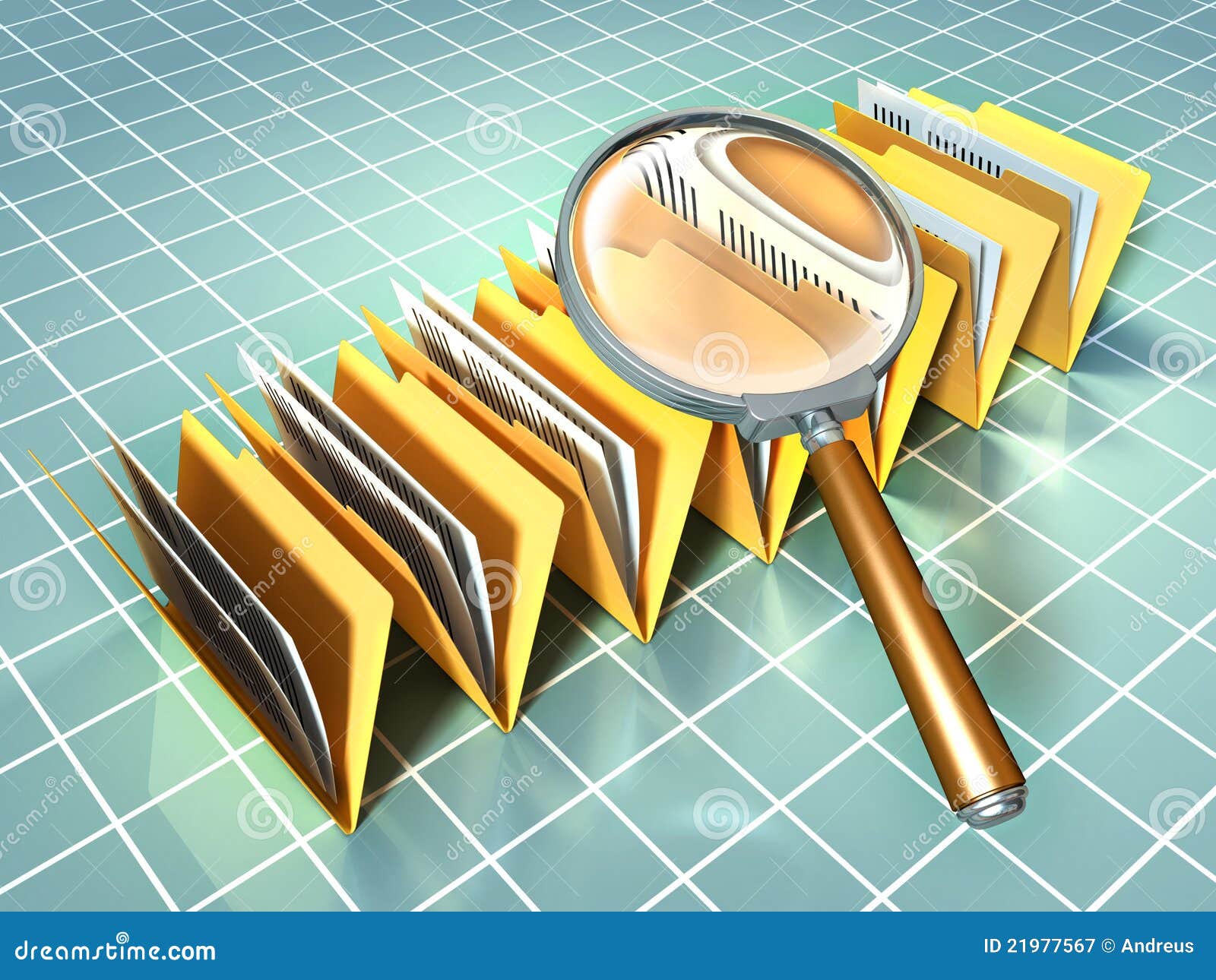 Analyse de document illustration stock. Illustration du image - 21977567