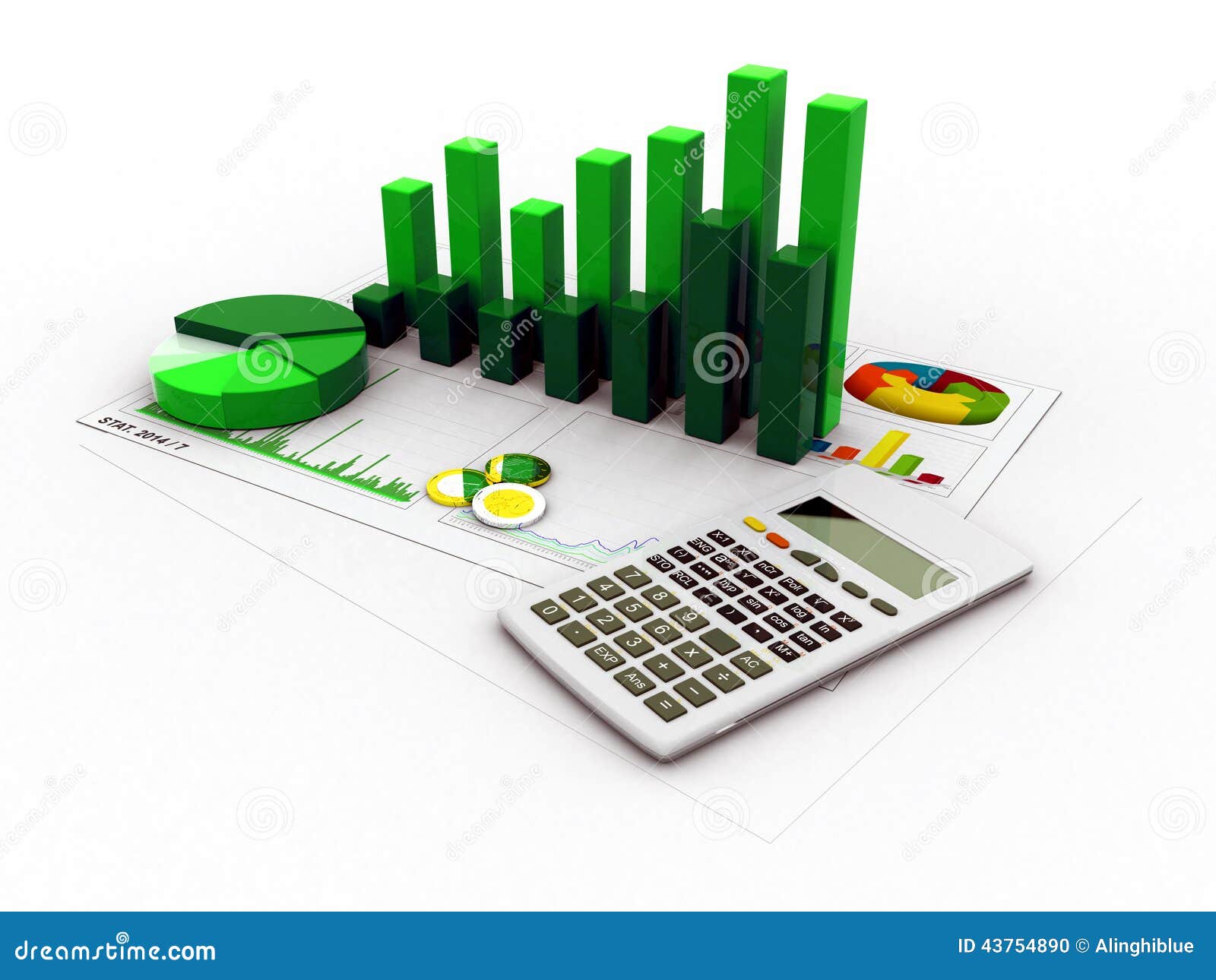 Analyse de statistique illustration stock. Illustration du finances ...