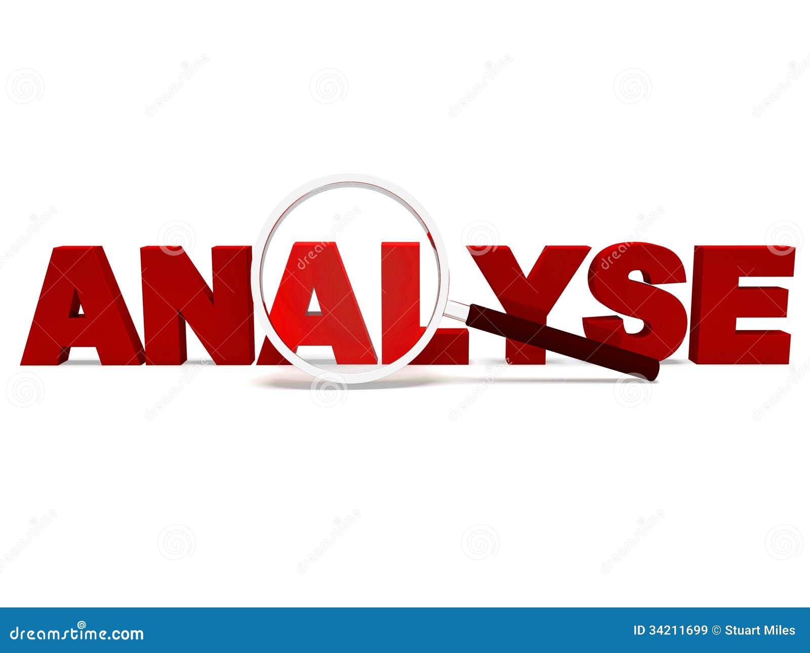 Analysieren Sie Wort-Show-Analytik Analyse Oder Analysieren Stock ...