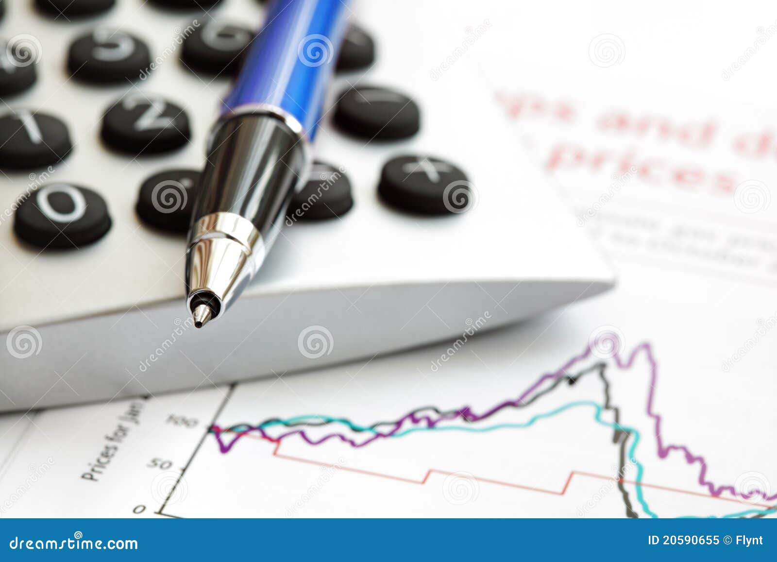 Analysing financial data stock image. Image of finance - 20590655