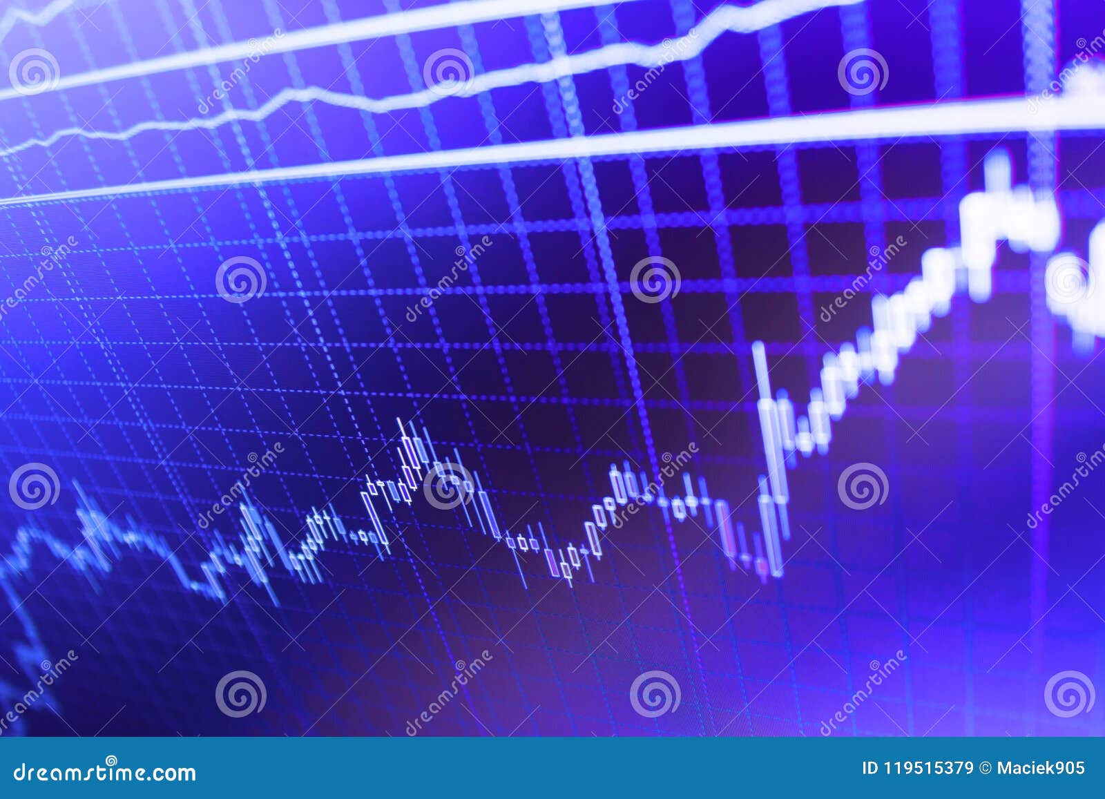 Analysing Stock Market Data on a Monitor. Stock Diagram on the Screen ... Analysing Stock Market Data on a Monitor. Stock Diagram on the Screen ...