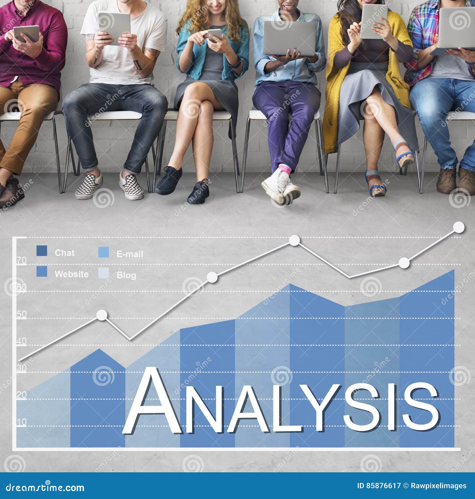 Analysis Analytics Business Statistics Concept Stock Image - Image of ...