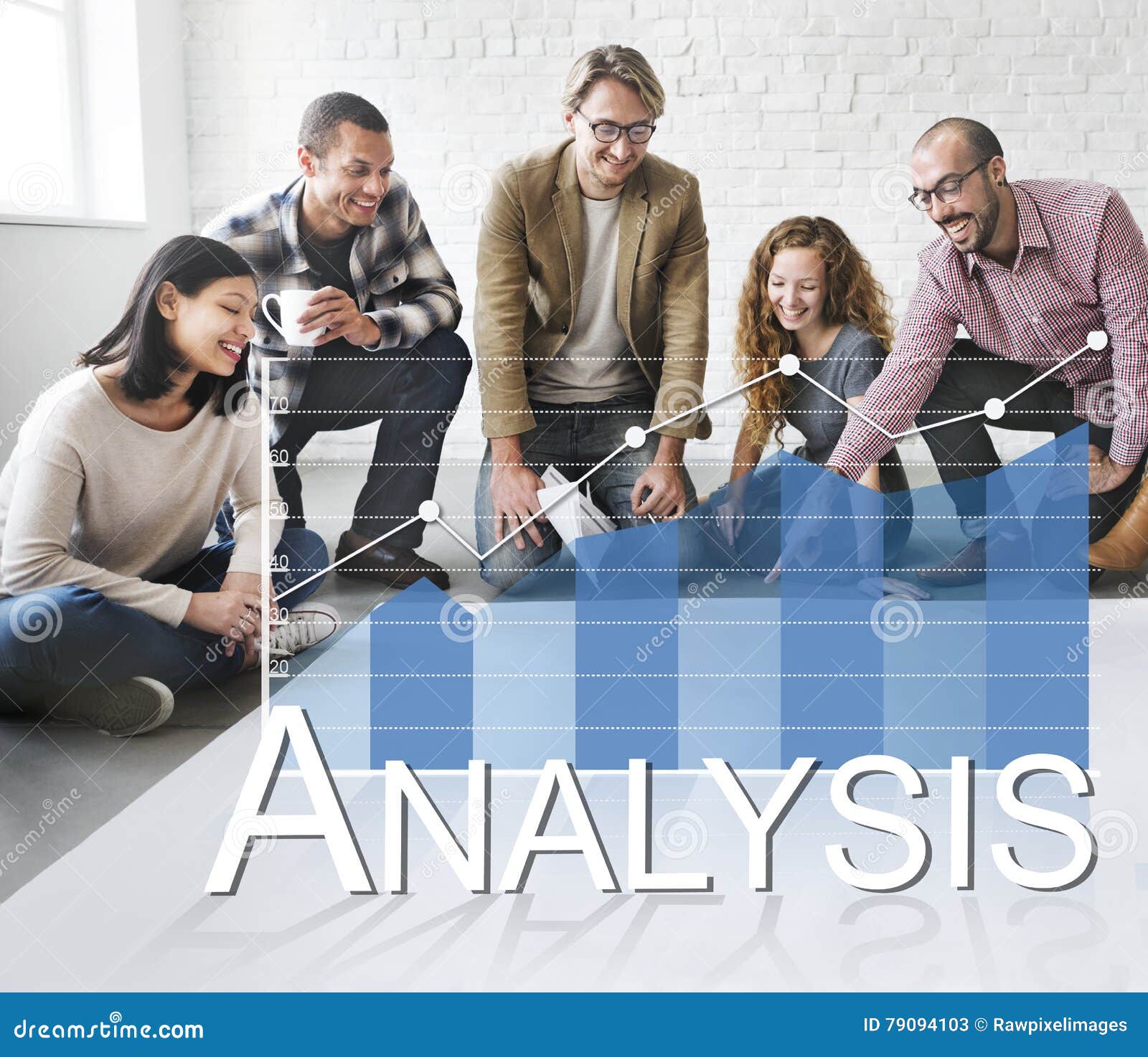 Analysis Analytics Business Statistics Concept Stock Image - Image of ...