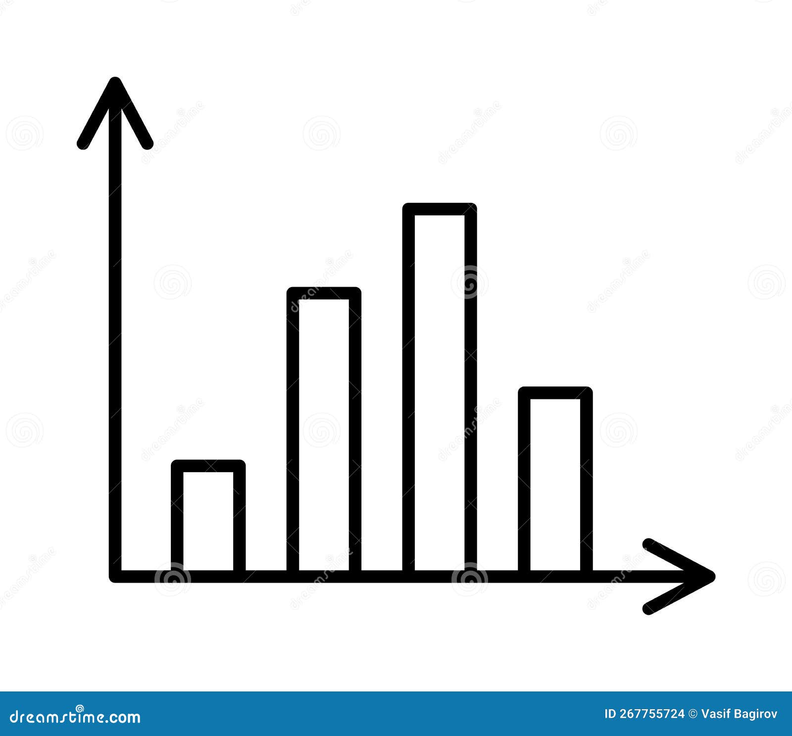 Analysis, Analyze, Chart Vector Icon on Transparent Background. Outline ...