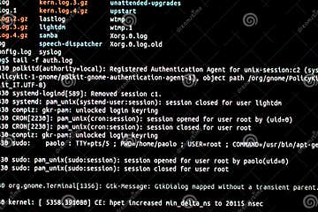 Linux Server Administrator. Analysis of Authentication Log Files in an Operating System. Ssh ...