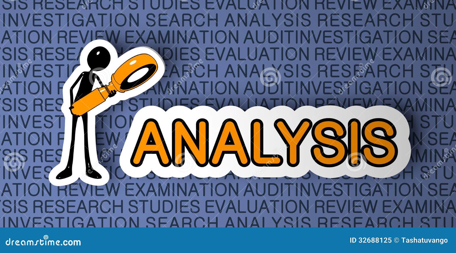 Analysis Concept. stock illustration. Illustration of internet - 32688125