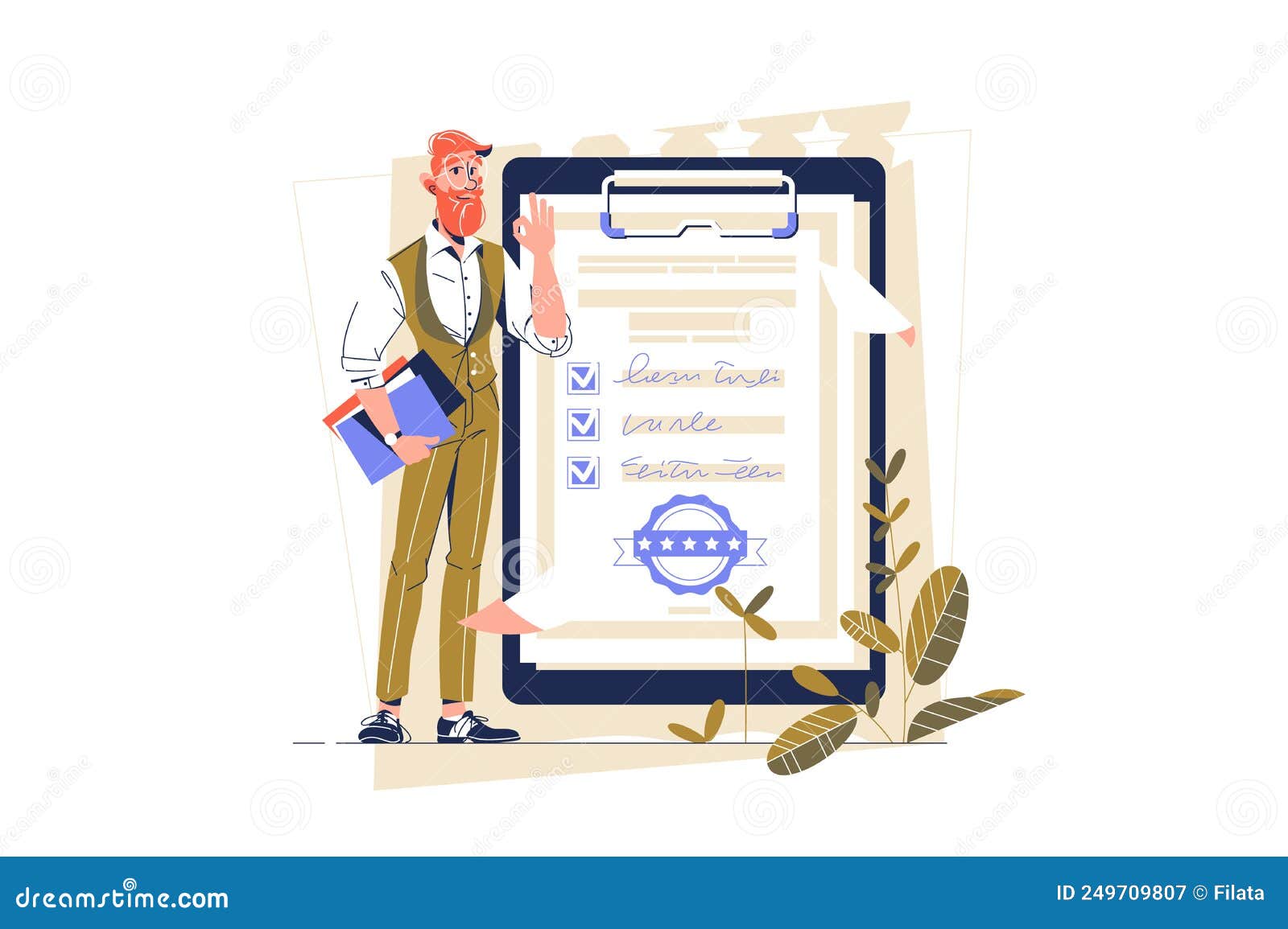 Analysis and Critical Control Point Stock Vector - Illustration of ...