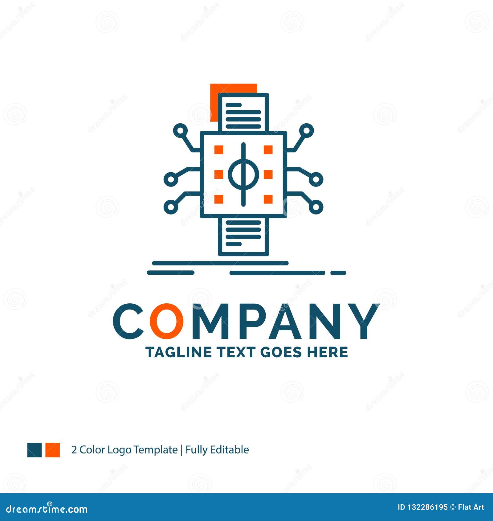 Analysis, Data, Datum, Processing, Reporting Logo Design. Blue a Stock ...