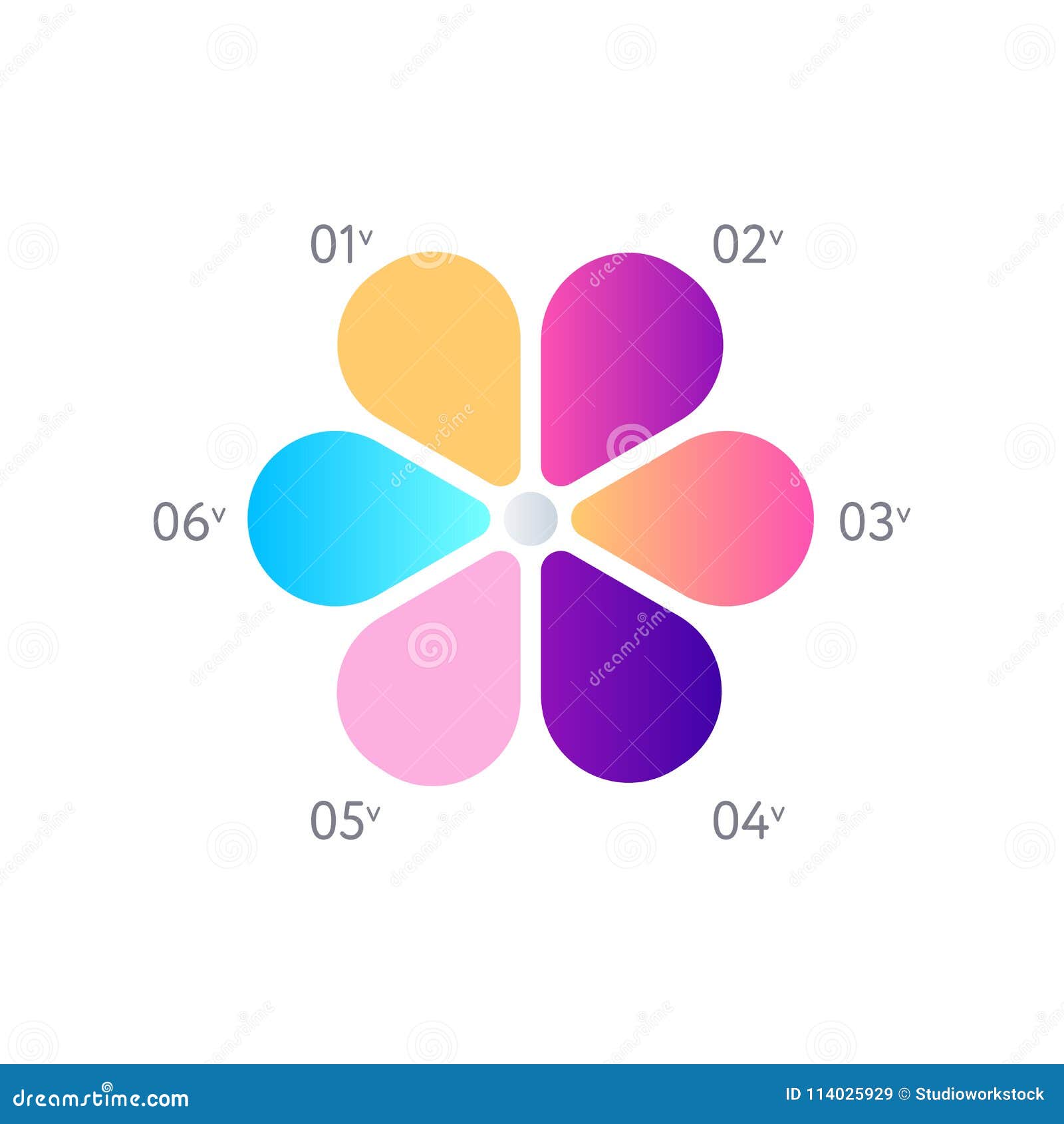 Analysis Data Graphic Isolated on White Stock Vector - Illustration of ...