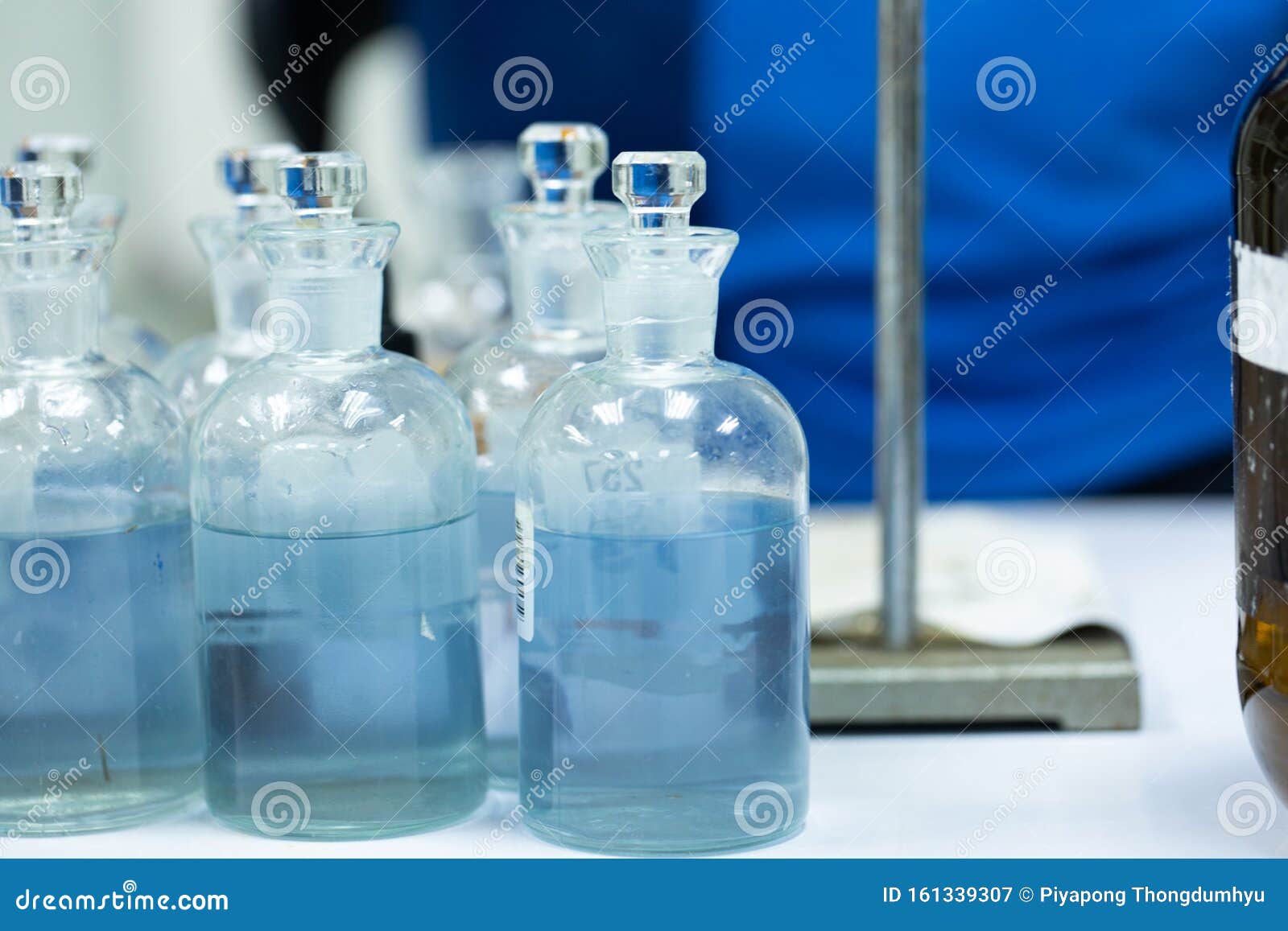 Analysis of Dissolved OxygenOD,BOD and Alkalinity. Stock Image - Image ...