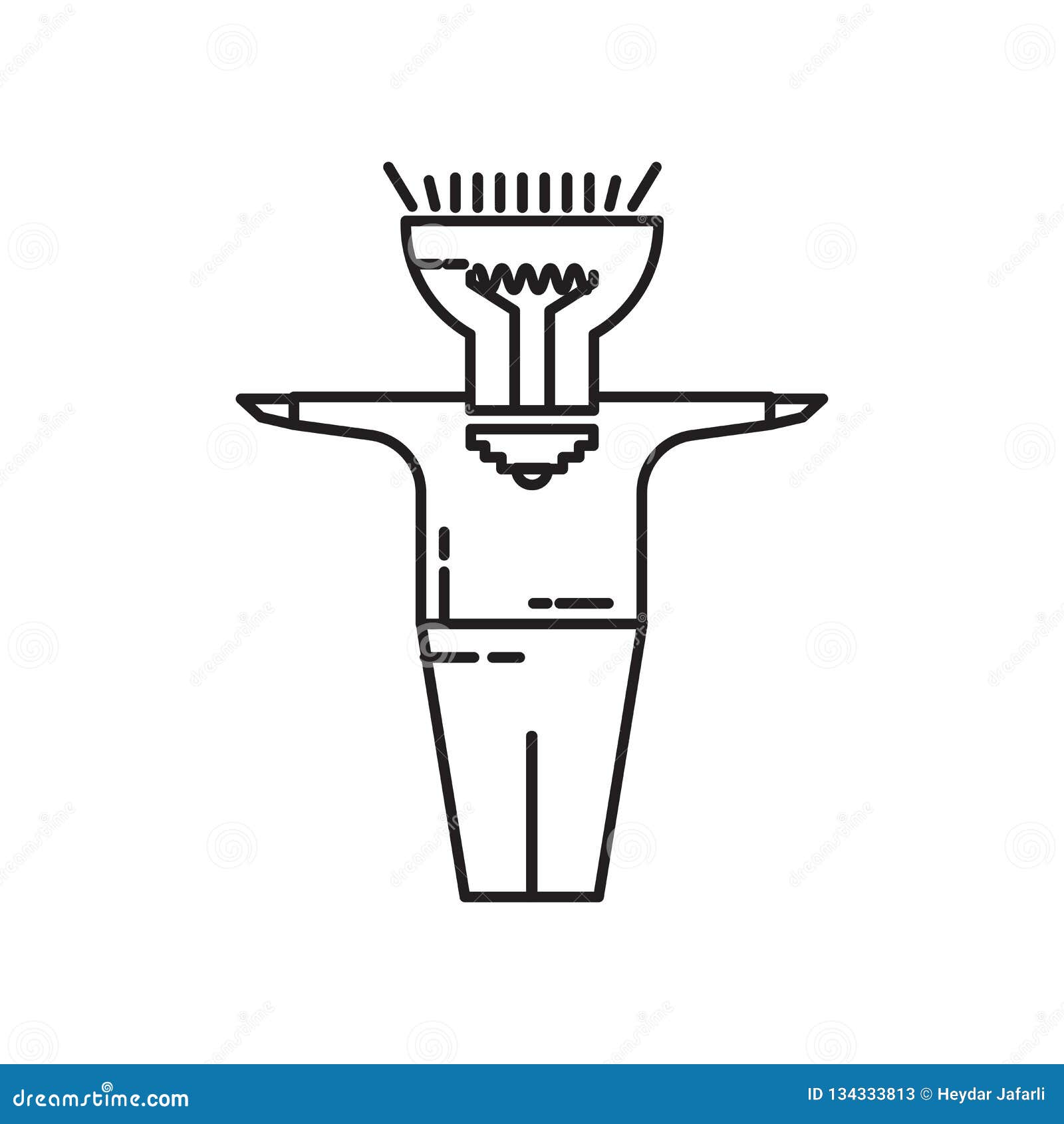 Analysis Icon Vector Sign and Symbol Isolated on White Background ...