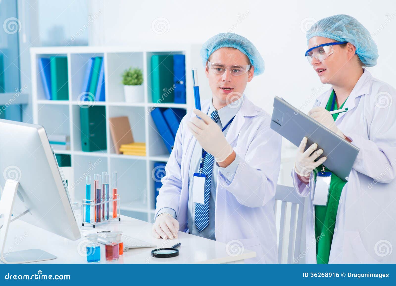 Analysis in the lab stock photo. Image of adult, foreground - 36268916