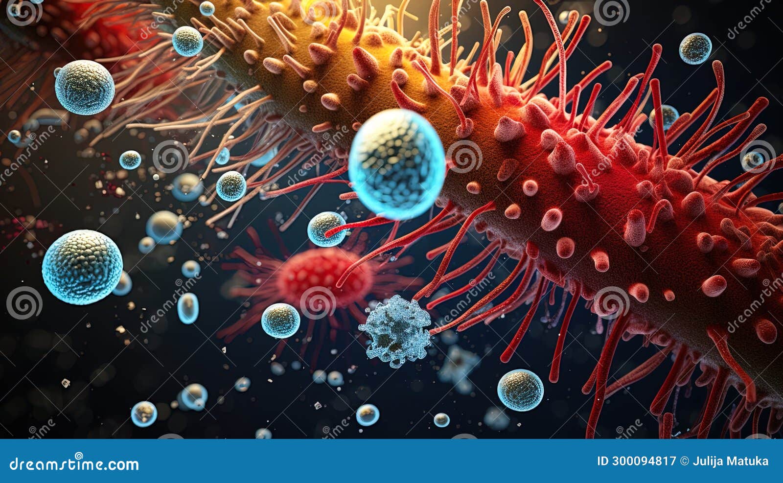 Analysis of Microorganisms in Water: Microscopic Life Forms Stock ...