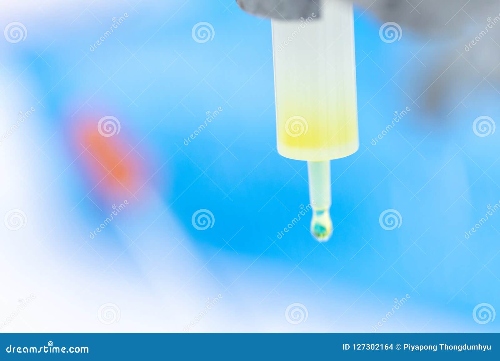 Analysis Protein for Study in Laboratory. Stock Photo - Image of ...