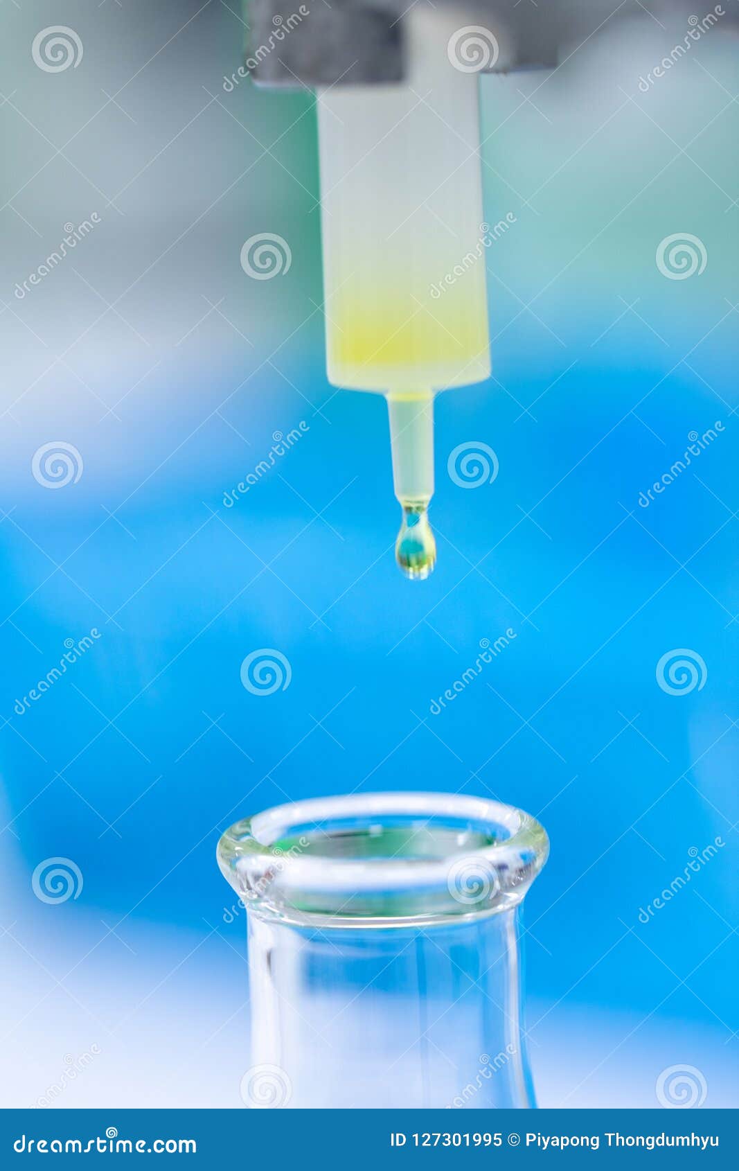 Analysis Protein for Study in Laboratory. Stock Image - Image of food ...