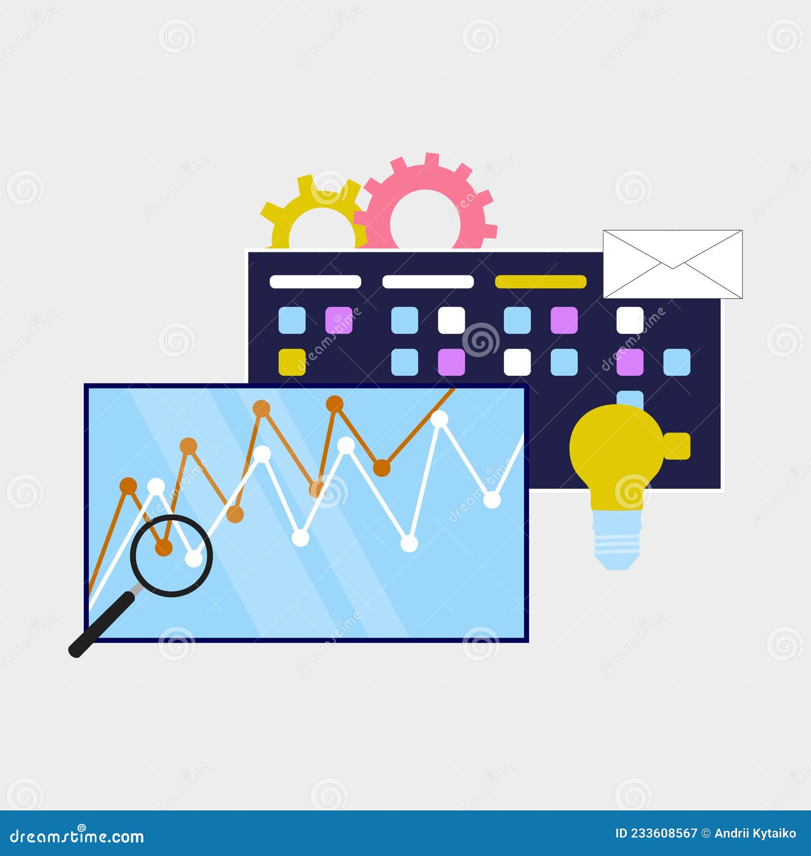 Analysis And Research Chart Statistic Report, Business Methodology ...