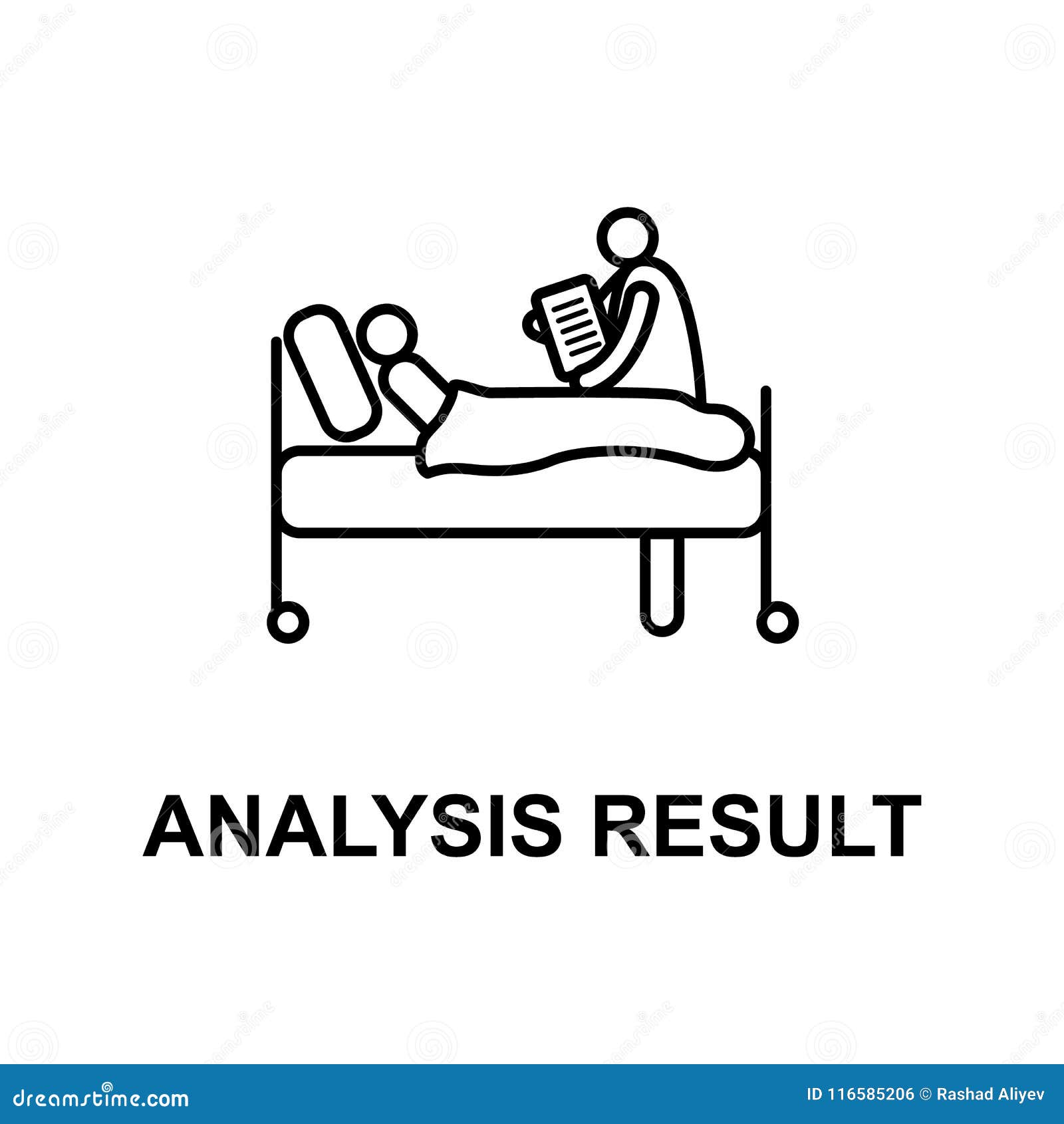 Analysis Results Icon. Element of Treatment with Name for Mobile ...