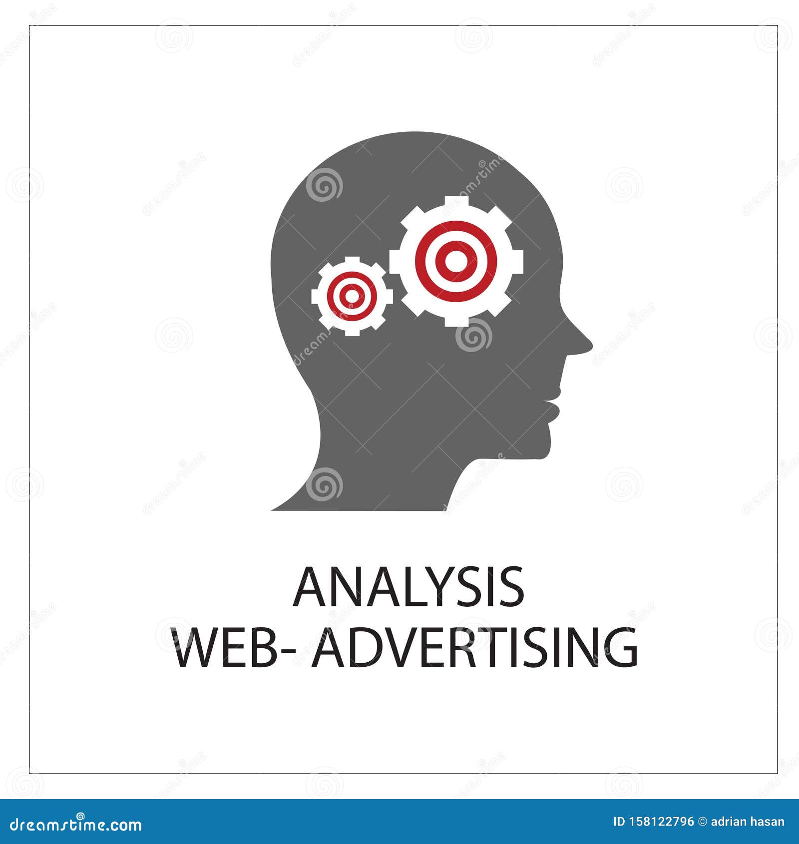 Analysis Simple Logo Icon Vector Ilustration Stock Vector ...