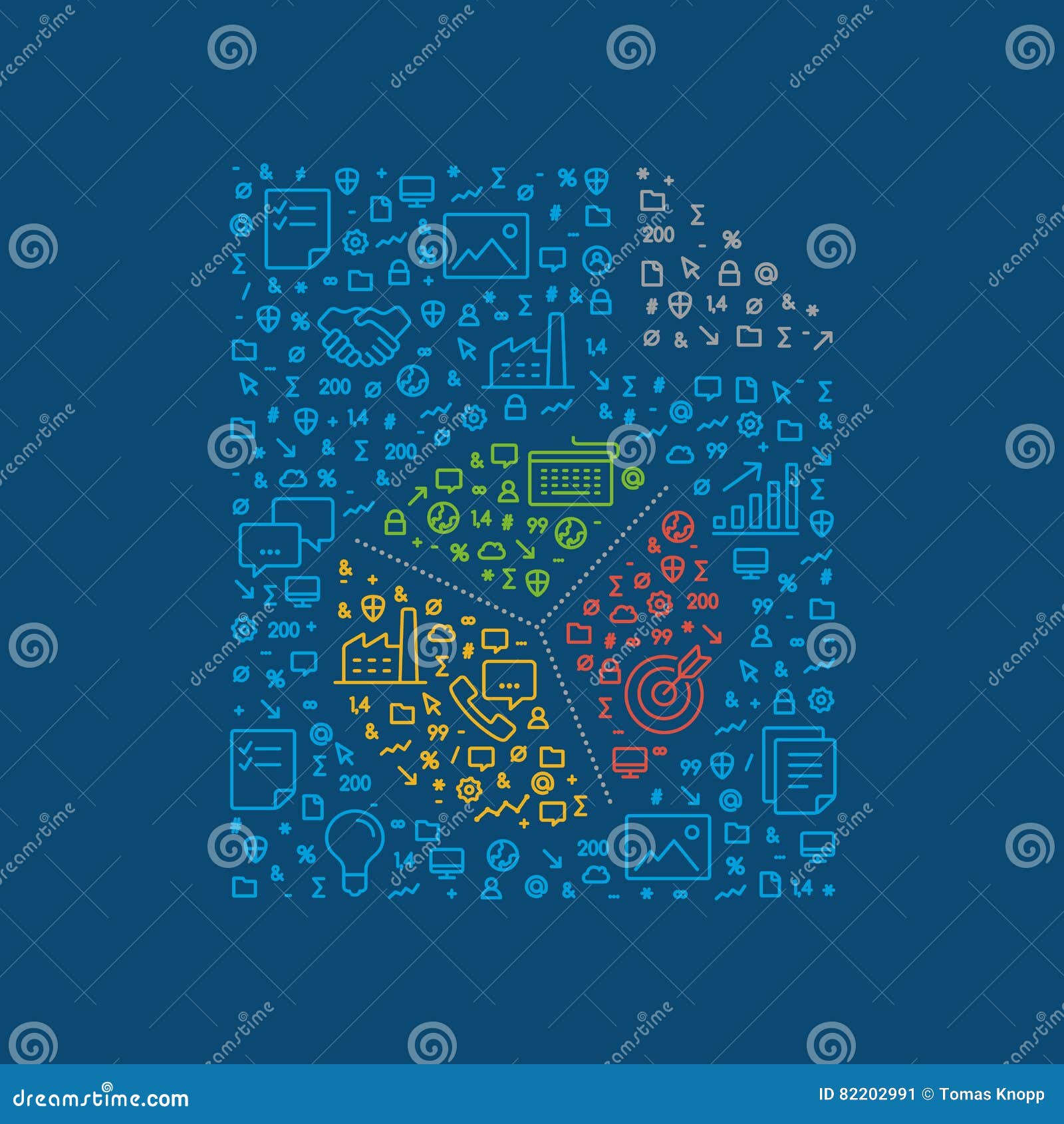 Analysis symbol stock illustration. Illustration of graph - 82202991