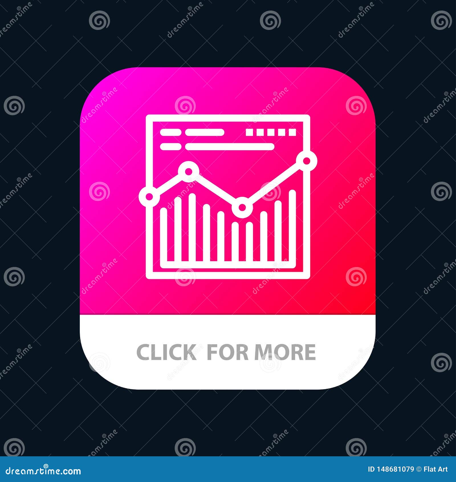 Analysis Web Website Report Mobile App Button Android And Ios Line 2757